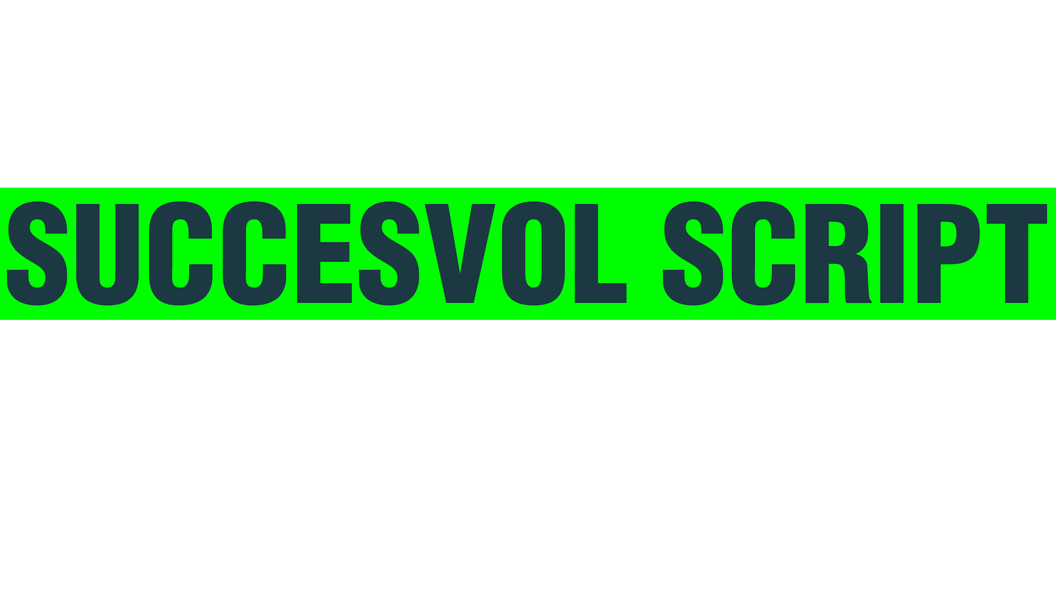Hoe Jij een Succesvol Script Schrijft (zelfs zonder ervaring!)